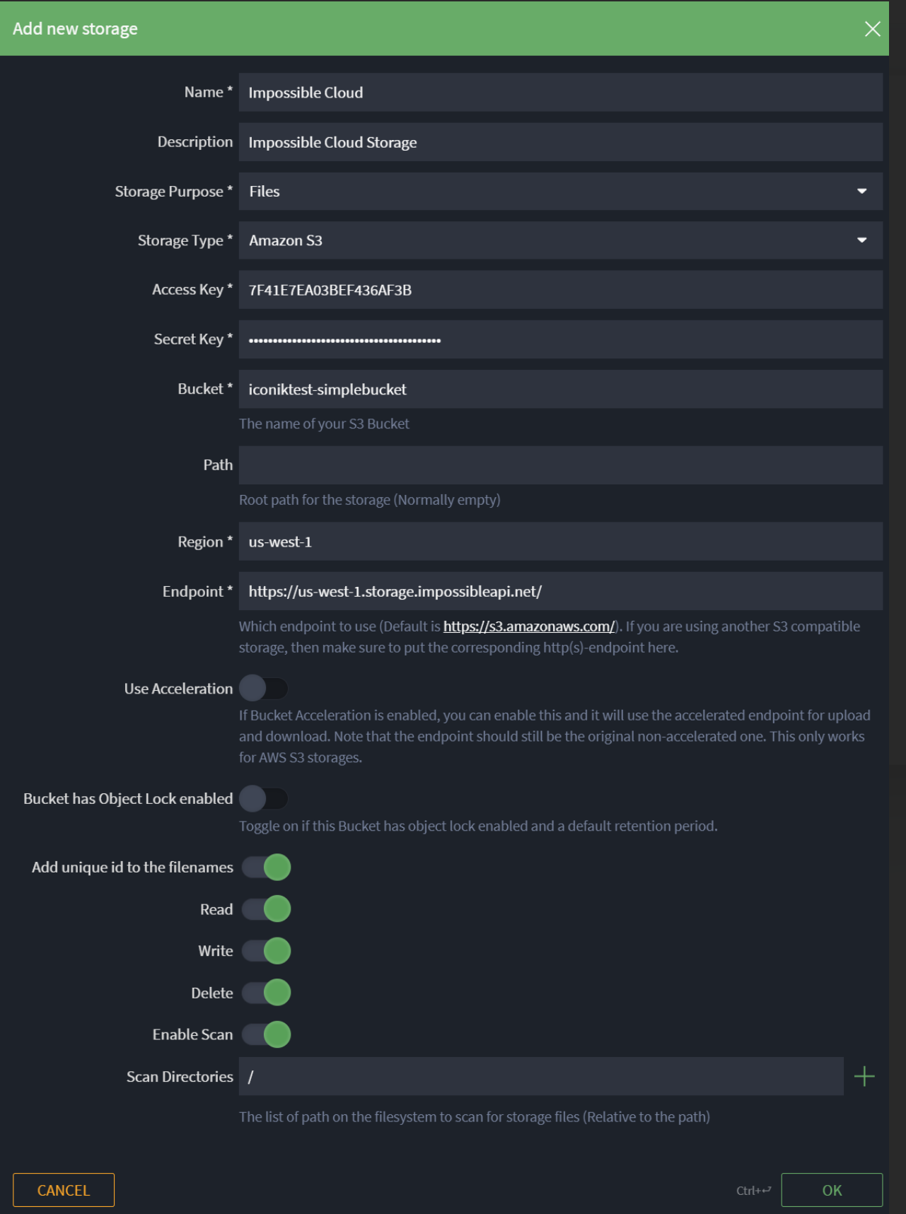 How to Configure Iconik with Impossible Cloud Storage for Optimized Media Workflow Integration